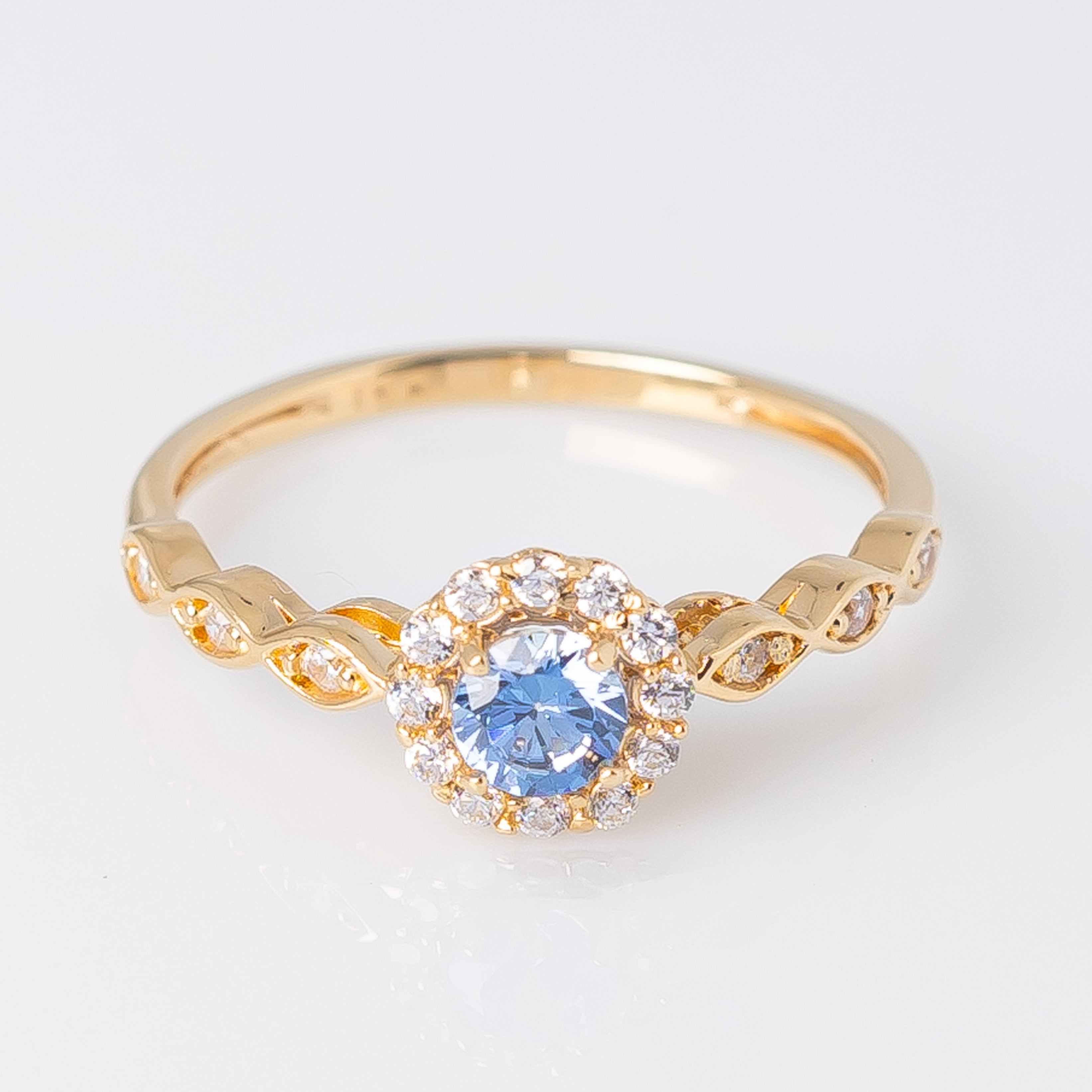 Anillo Celeste Talla 6 – La Guaca Joyeros