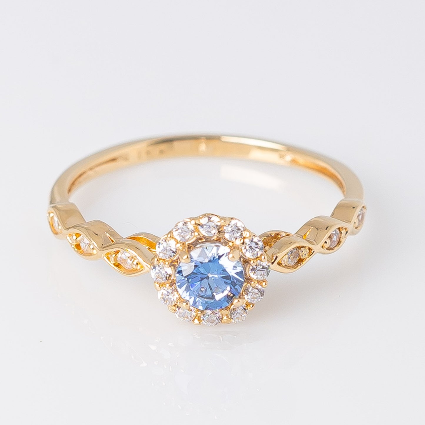 Anillo Celeste Talla 6 – La Guaca Joyeros