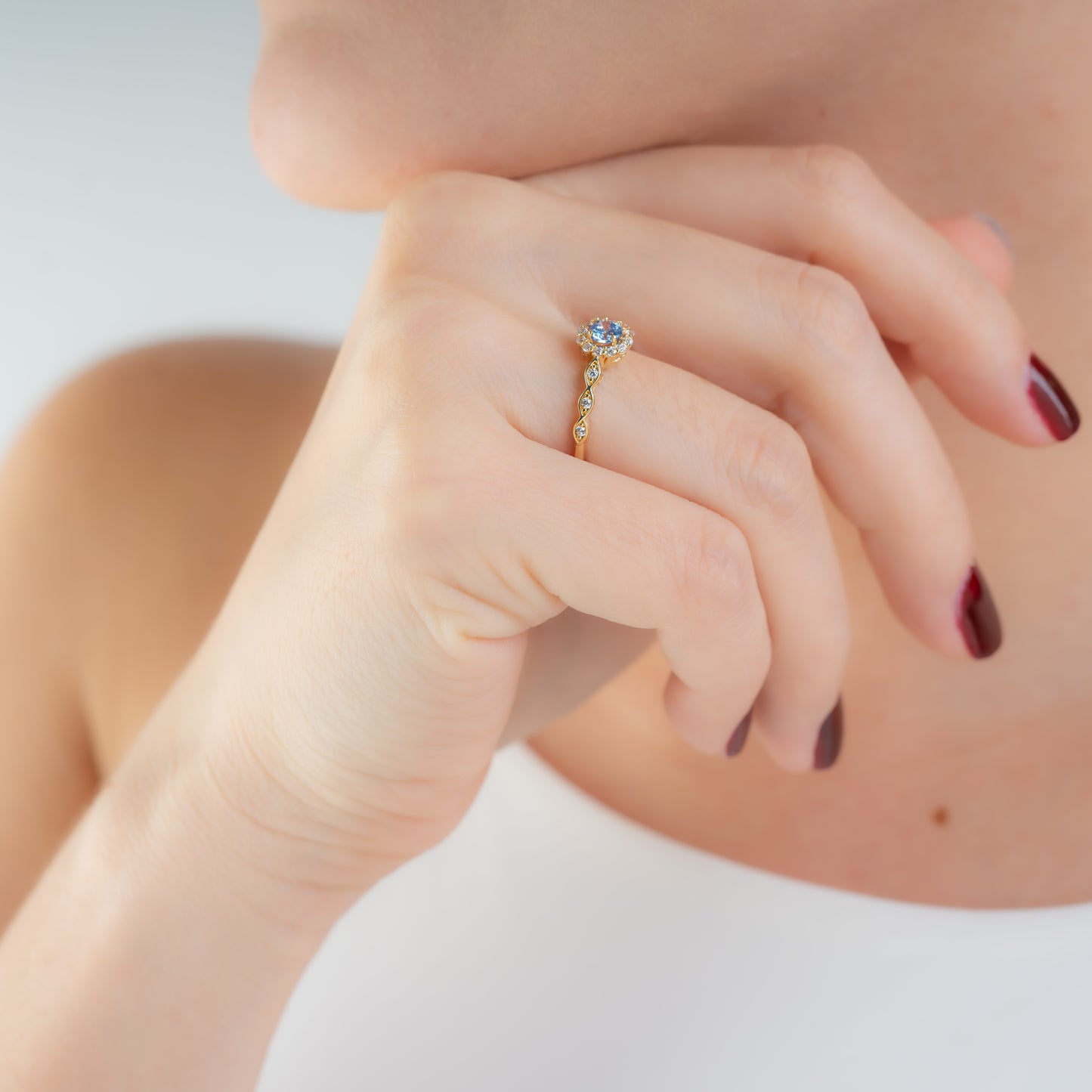 Anillo Celeste Talla 6 – La Guaca Joyeros